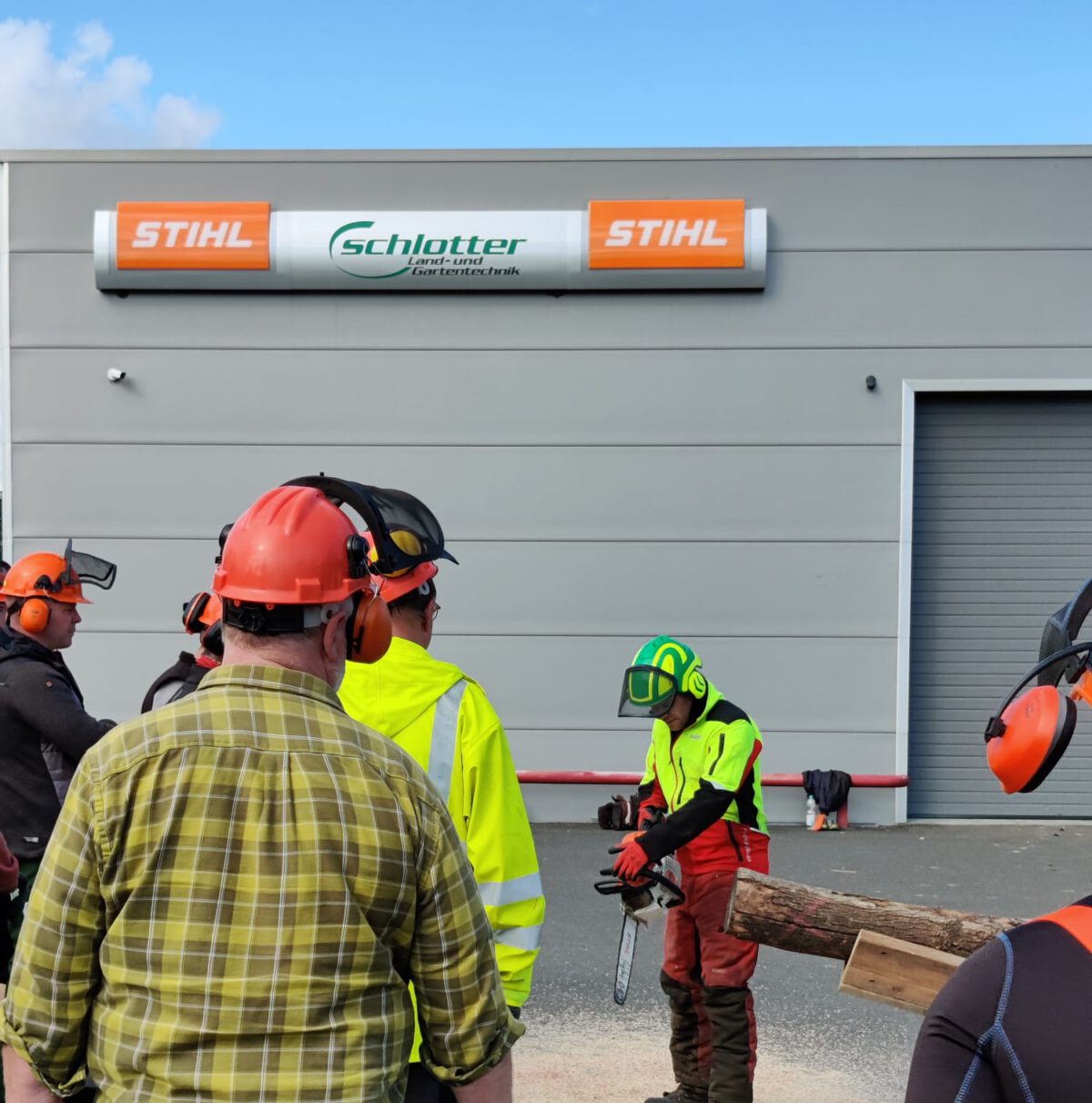 Motorhobel on Tour bei der Firma Schlotter GmbH & Co. KG – Motorhobel